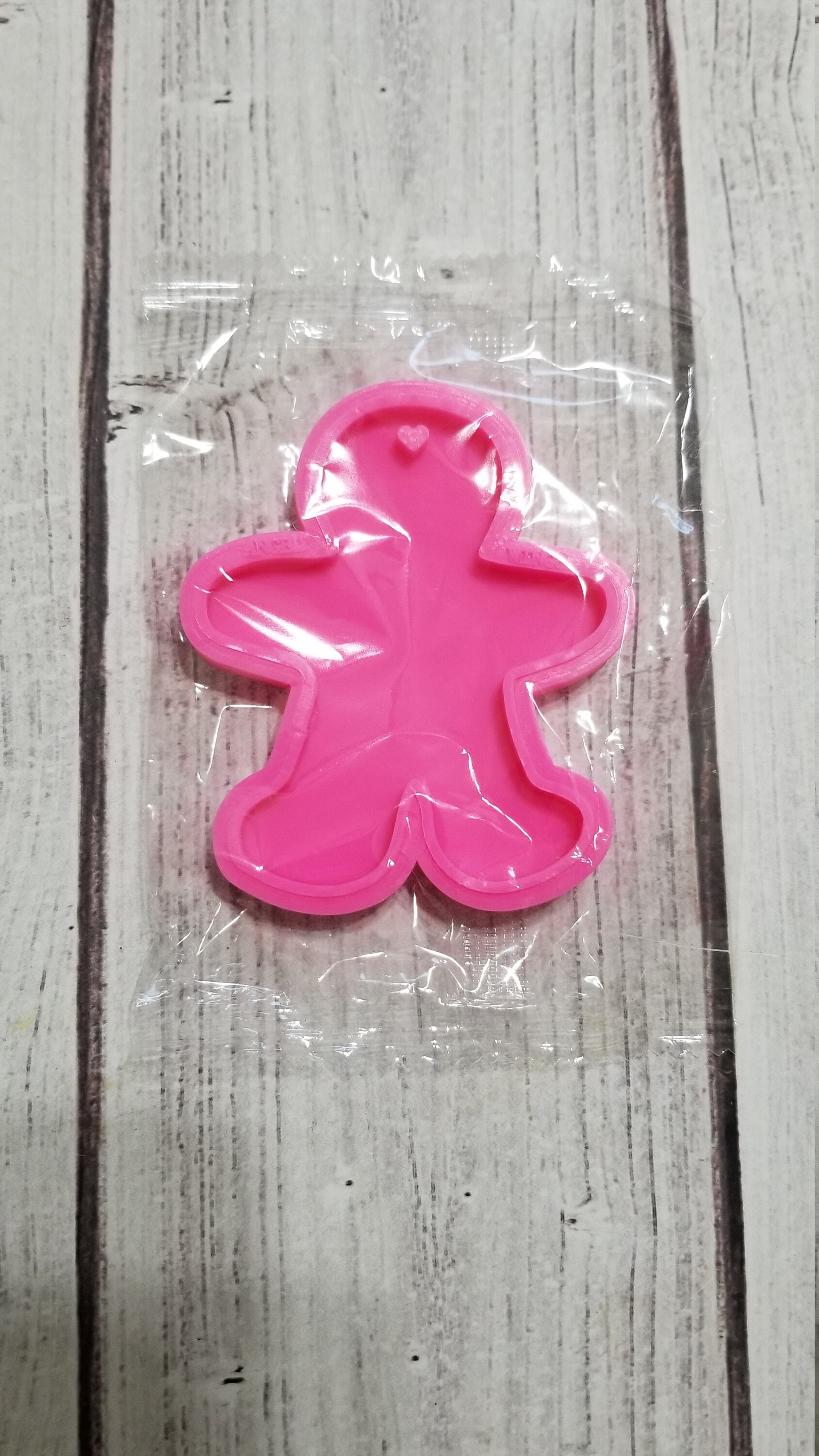 Gingerbread Man Silicone Mold - Xmas Mold