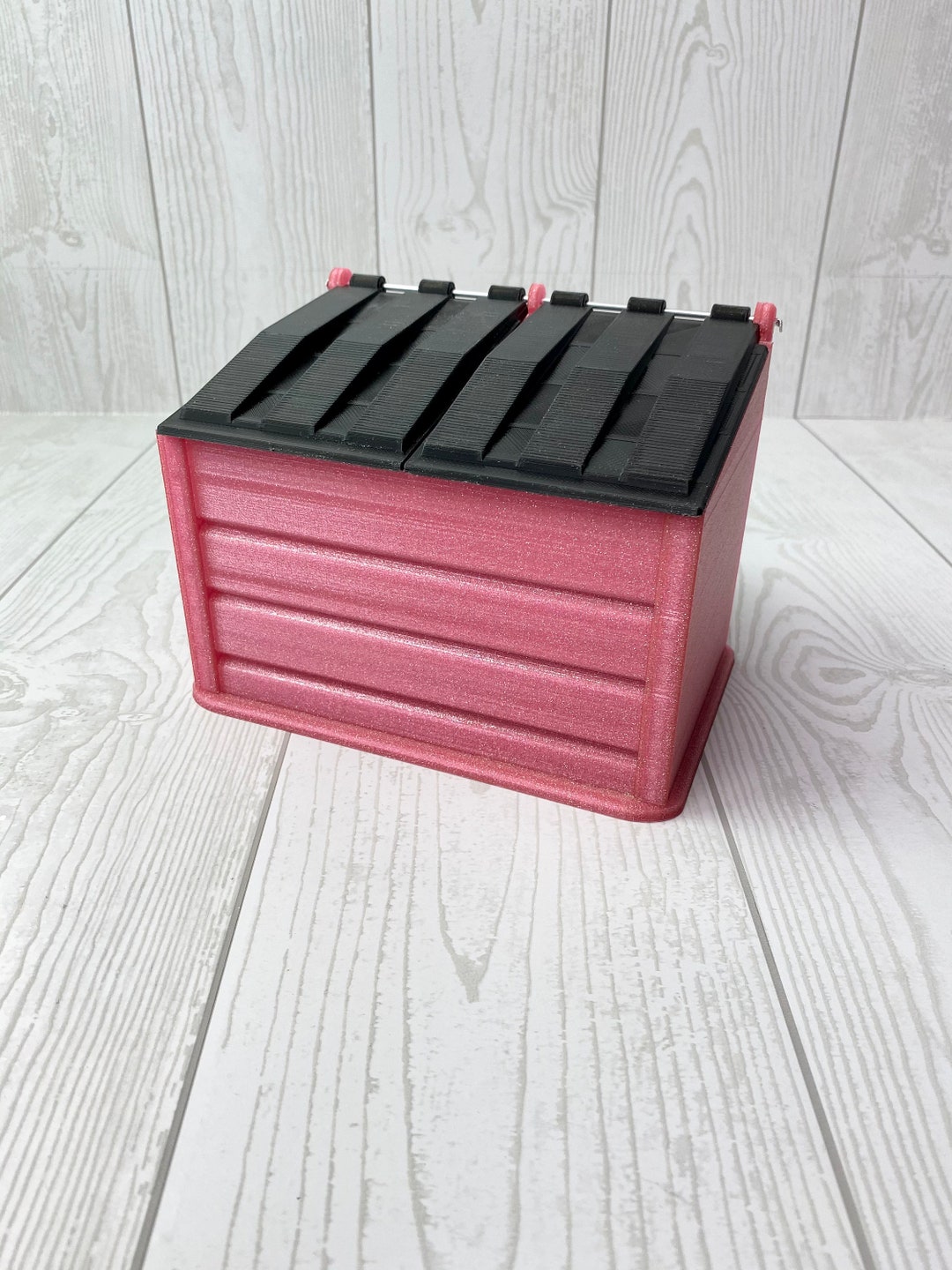 Desktop Weeding Dumpster / Waste Bin PINK - Etsy