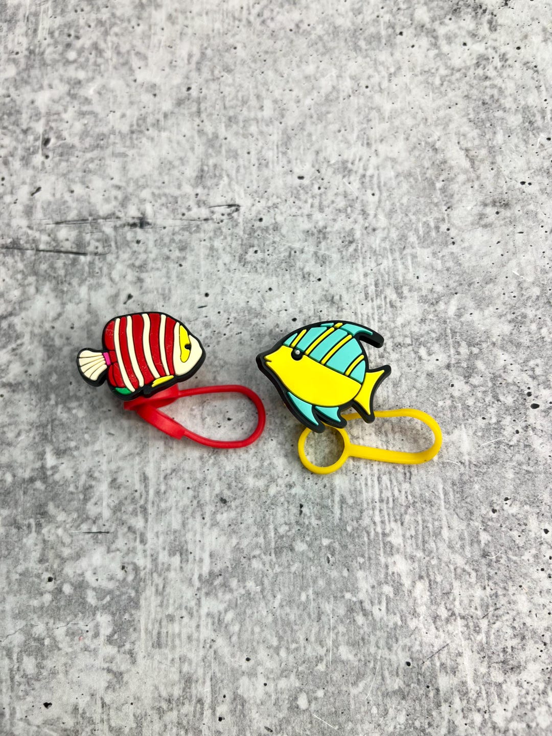 Set of 2 Fish Straw Toppers - 8-10MM Straws - Cute Straw Topper - Etsy
