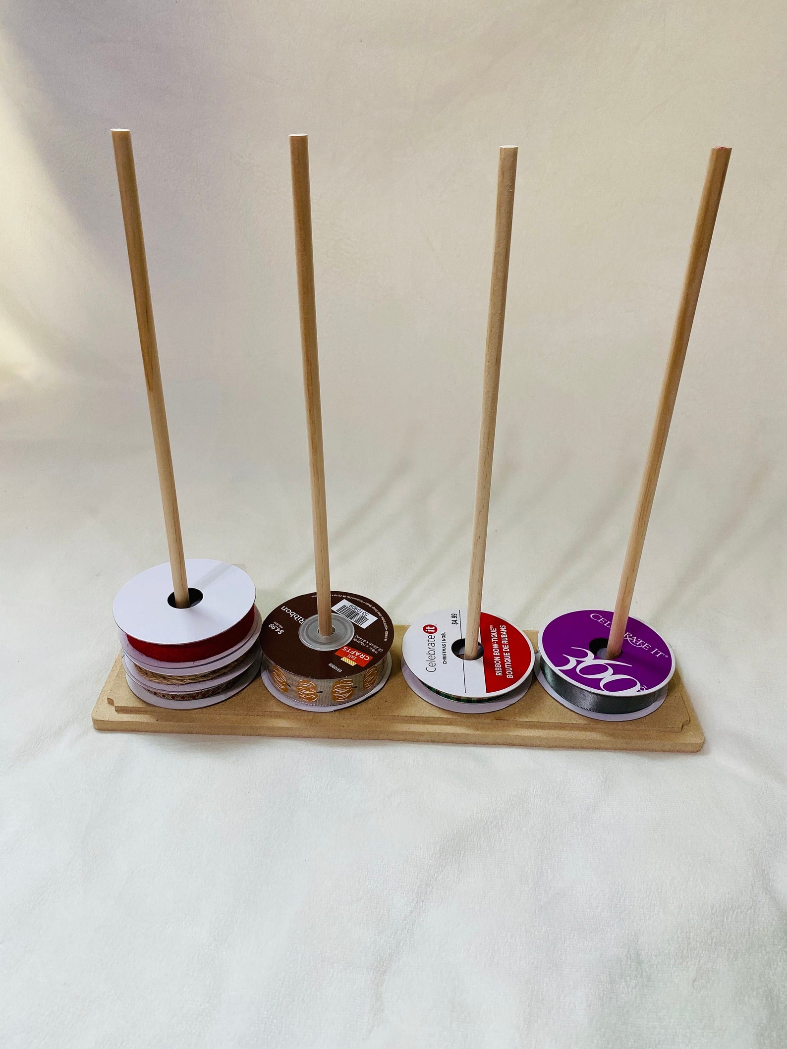 Ribbon Spool Holder Ribbon Organizer Craft Organizer | Etsy