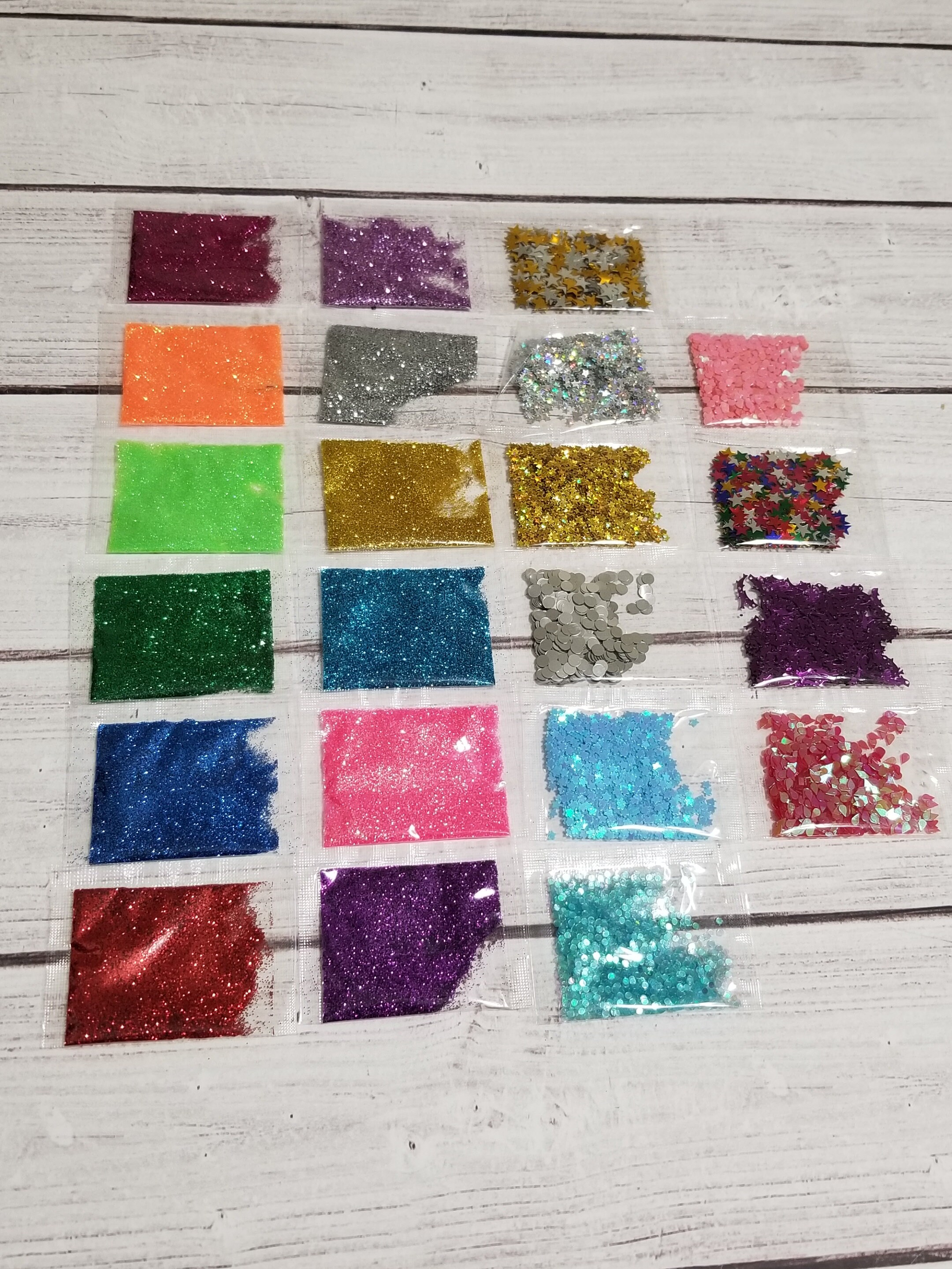 22 Glitter Sample Packs