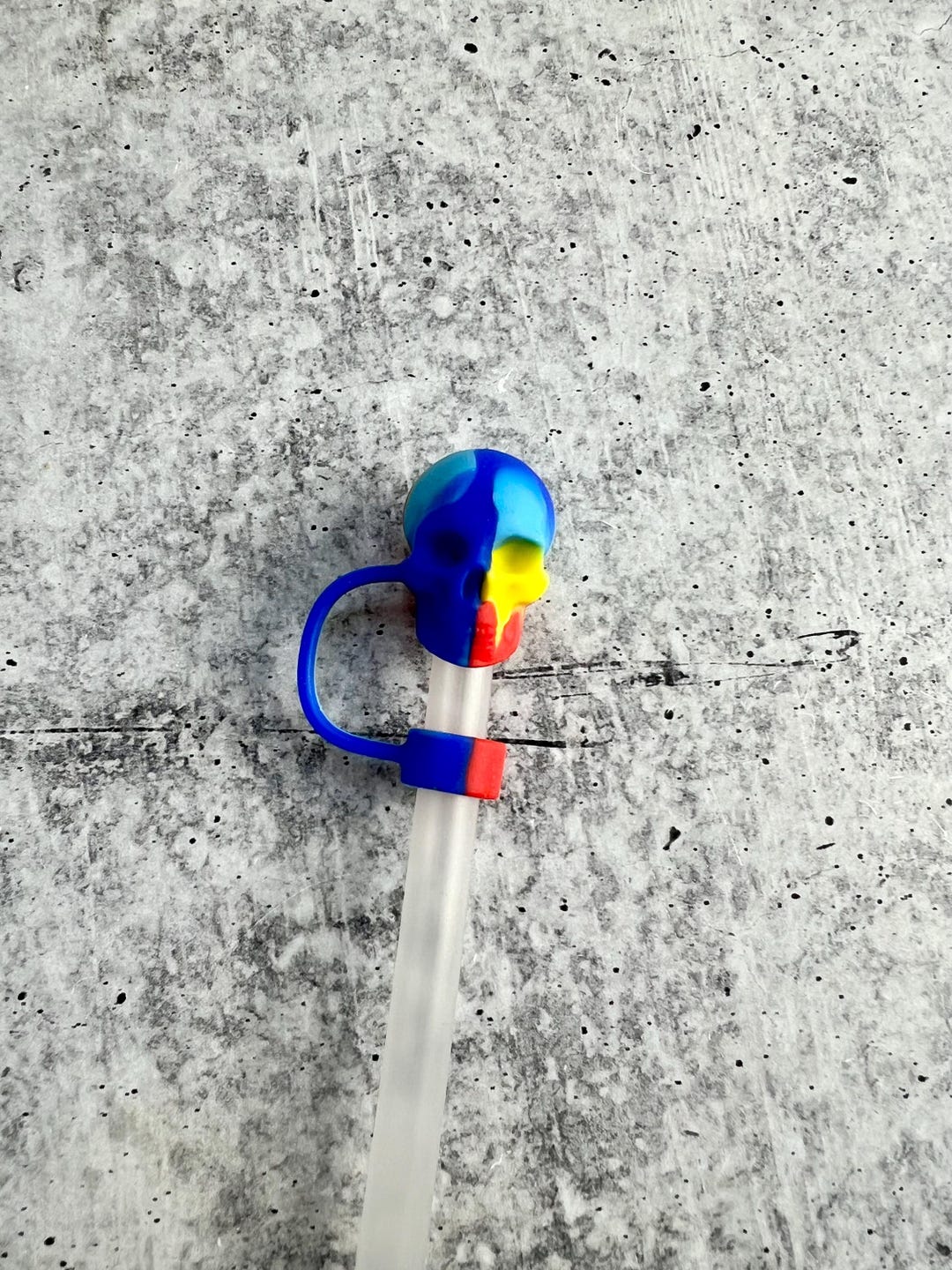 Skull Straw Topper - 10MM Straws - Cute Straw Topper - Spooky ...
