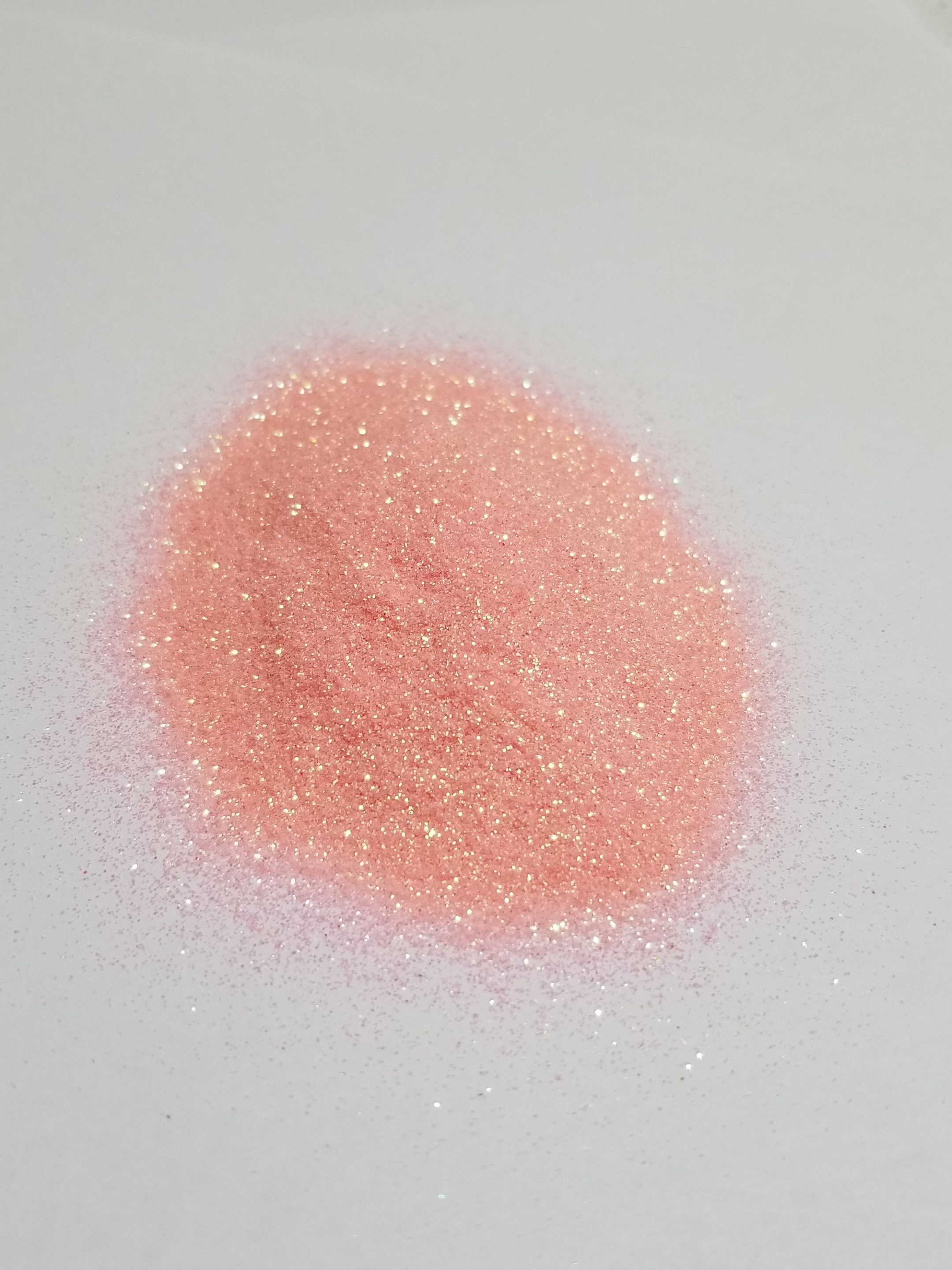 Peach Custom Glitter Mix - Available in 1,2, or 4 oz - Polyester ...