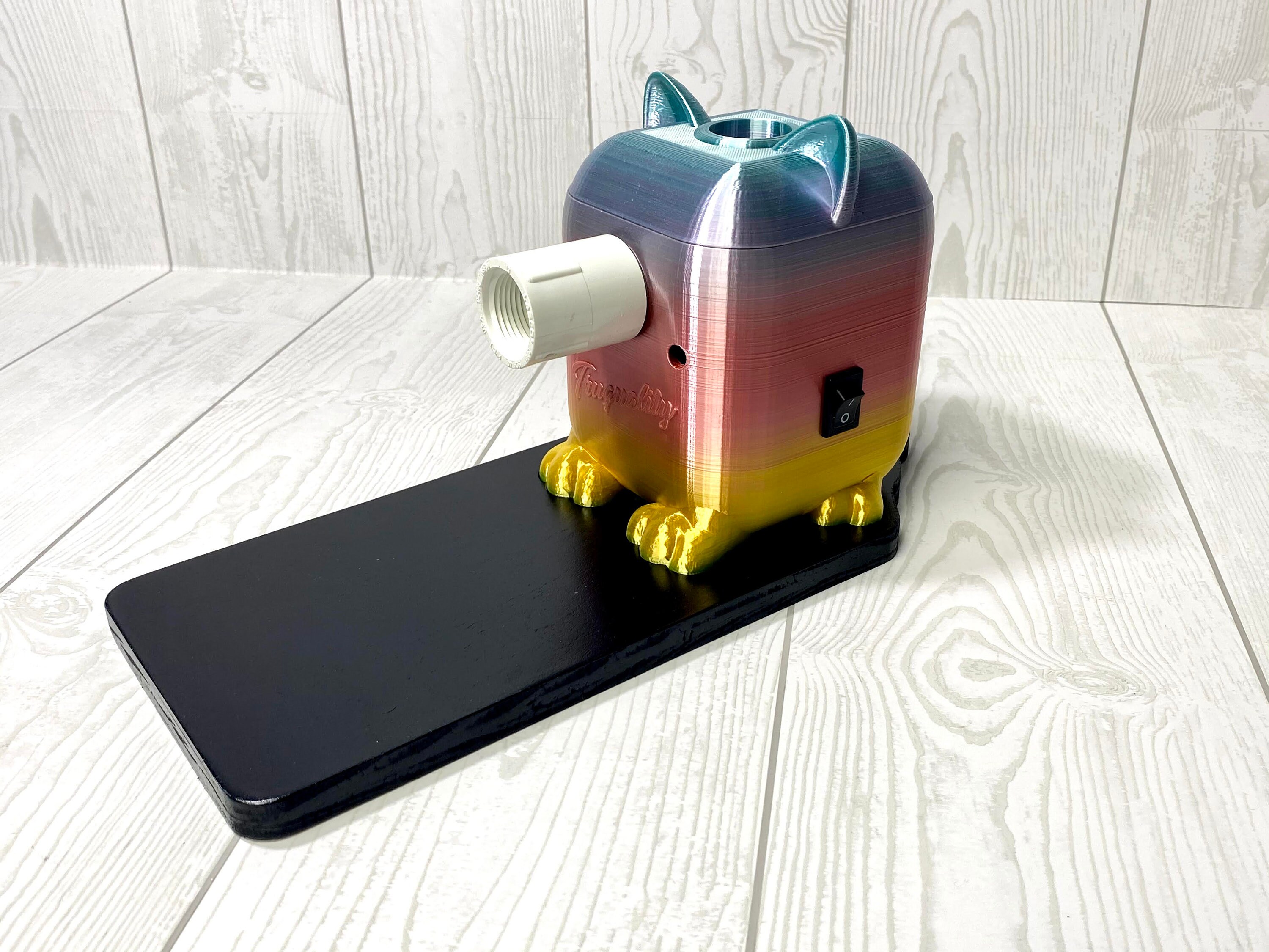 Cat Single Cup Turner - 3D Printed - One Cup Turner for Making Glitter ...