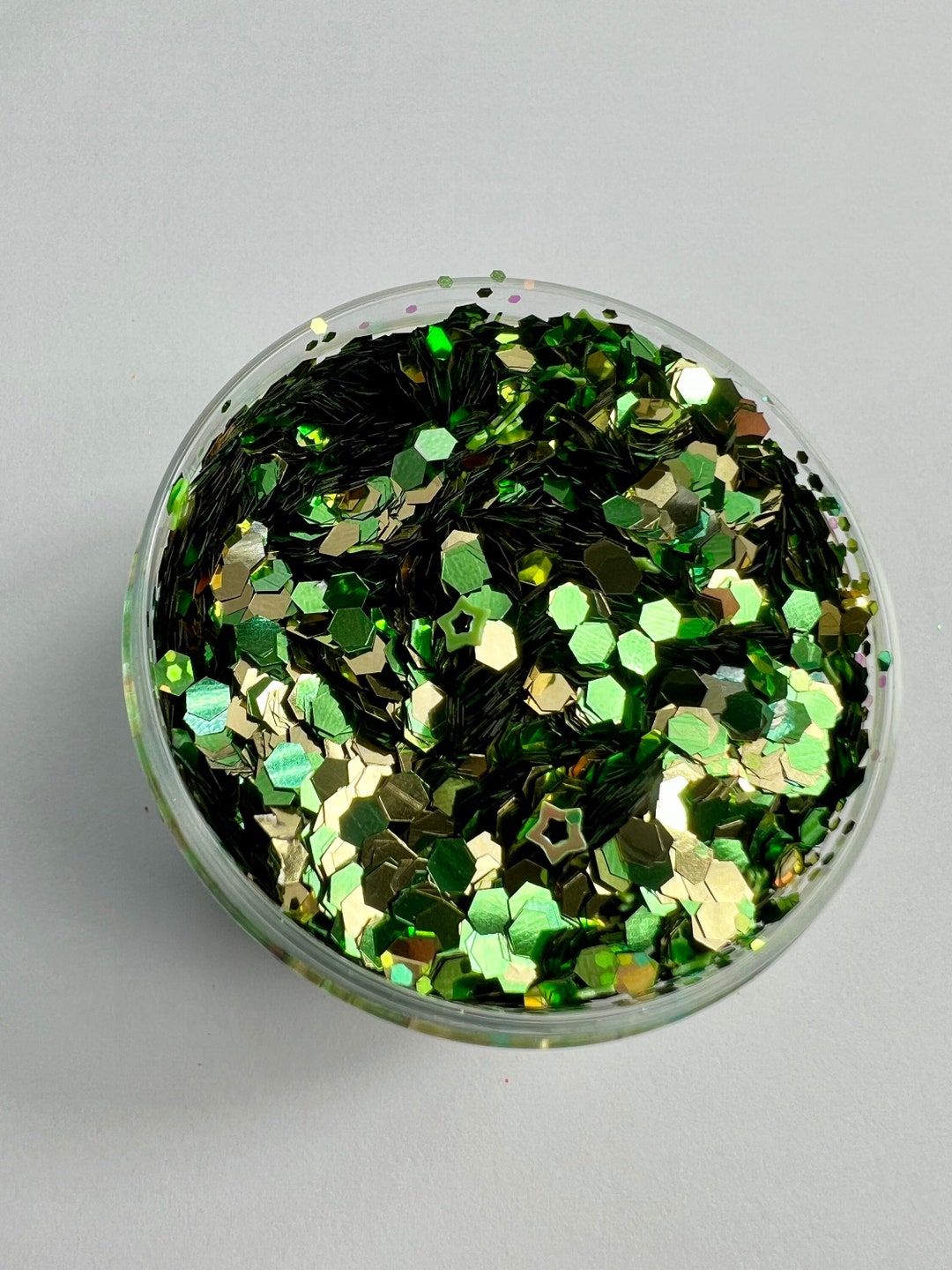 MAY CLEARANCE - Spring Green Glitter Mix - Available in 1 Oz - Etsy