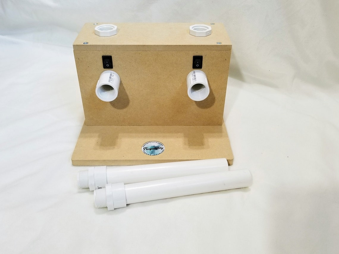 READY TO SHIP - Compact Two Cup Turner With Drying Rack - 2.5-3 Rpm - 2 ...