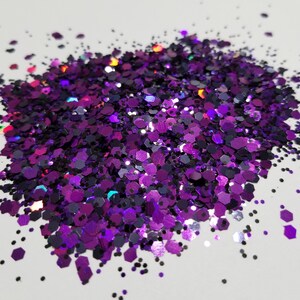 Violet Eclipse Glitter Mix Available in 12 or 4 Oz - Etsy