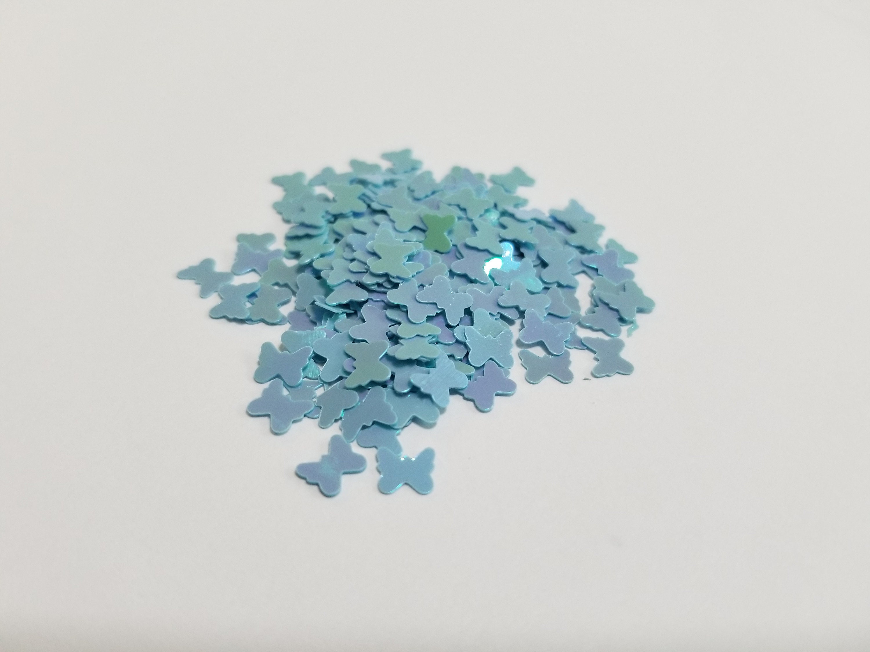 Holographic Blue Butterflies Custom Glitter Mix - 1/2 oz