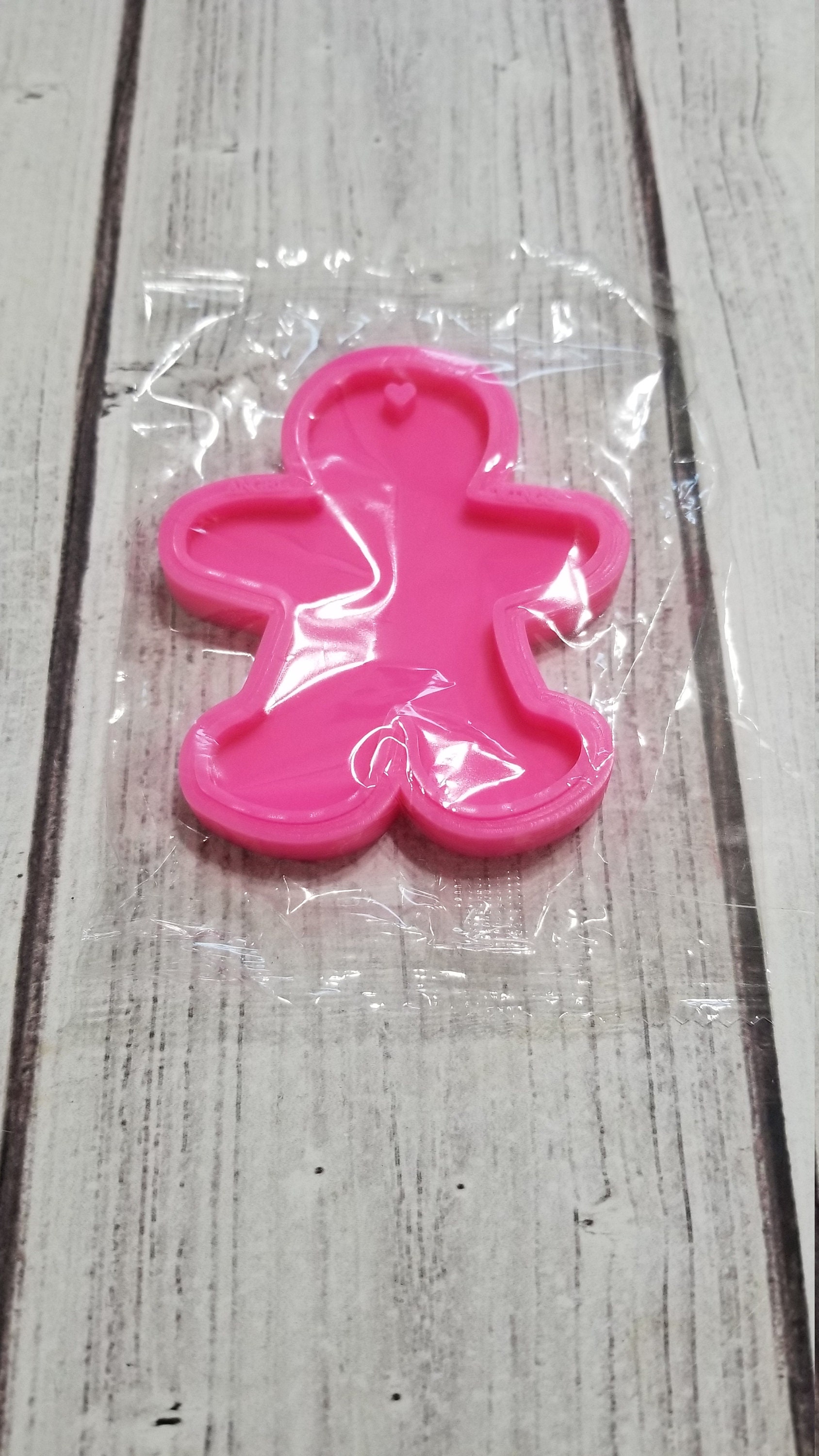 Gingerbread Man Silicone Mold - Xmas Mold