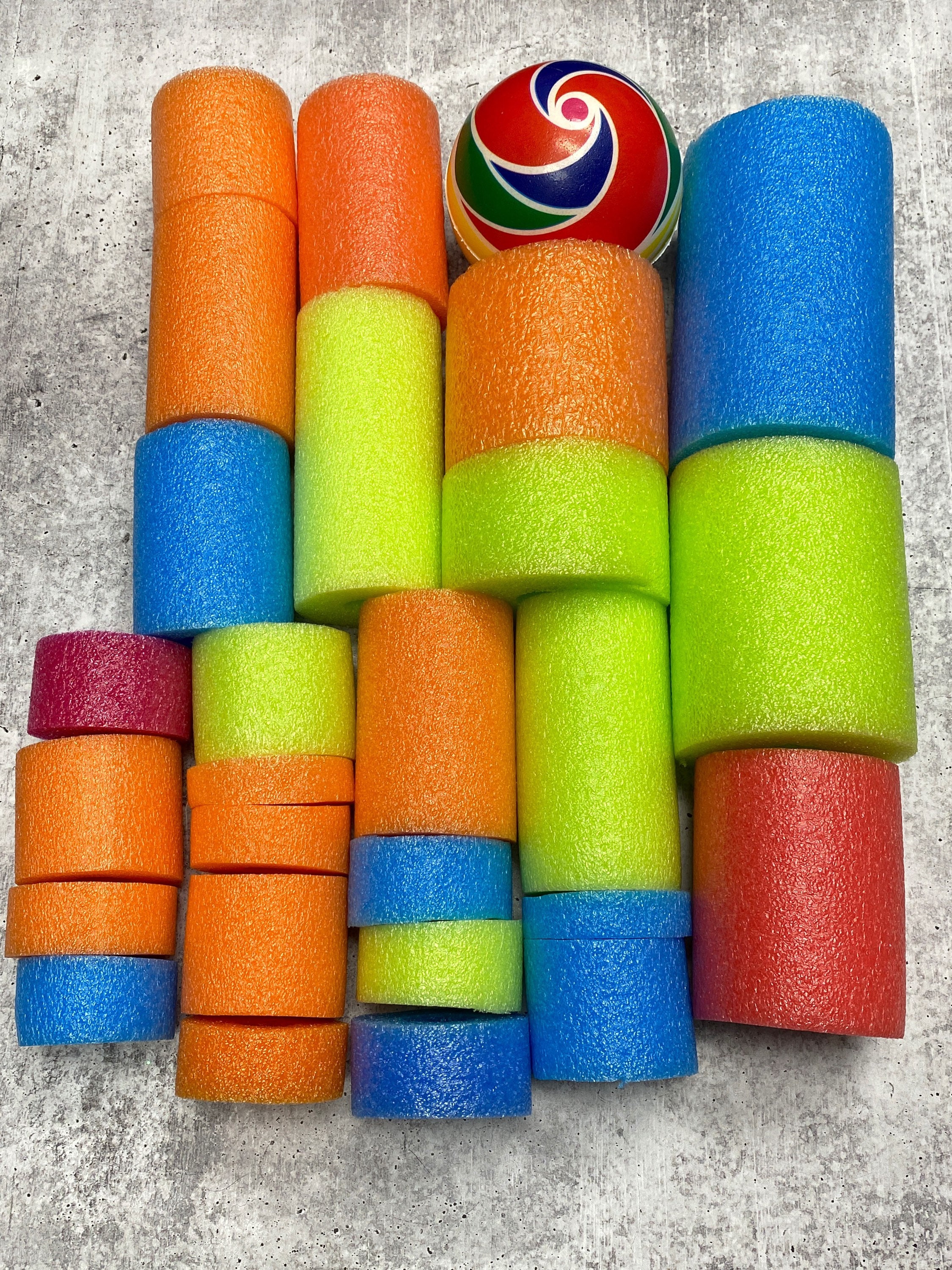 Random size, length pool noodles for cup turners - cuptisserie - All in ...