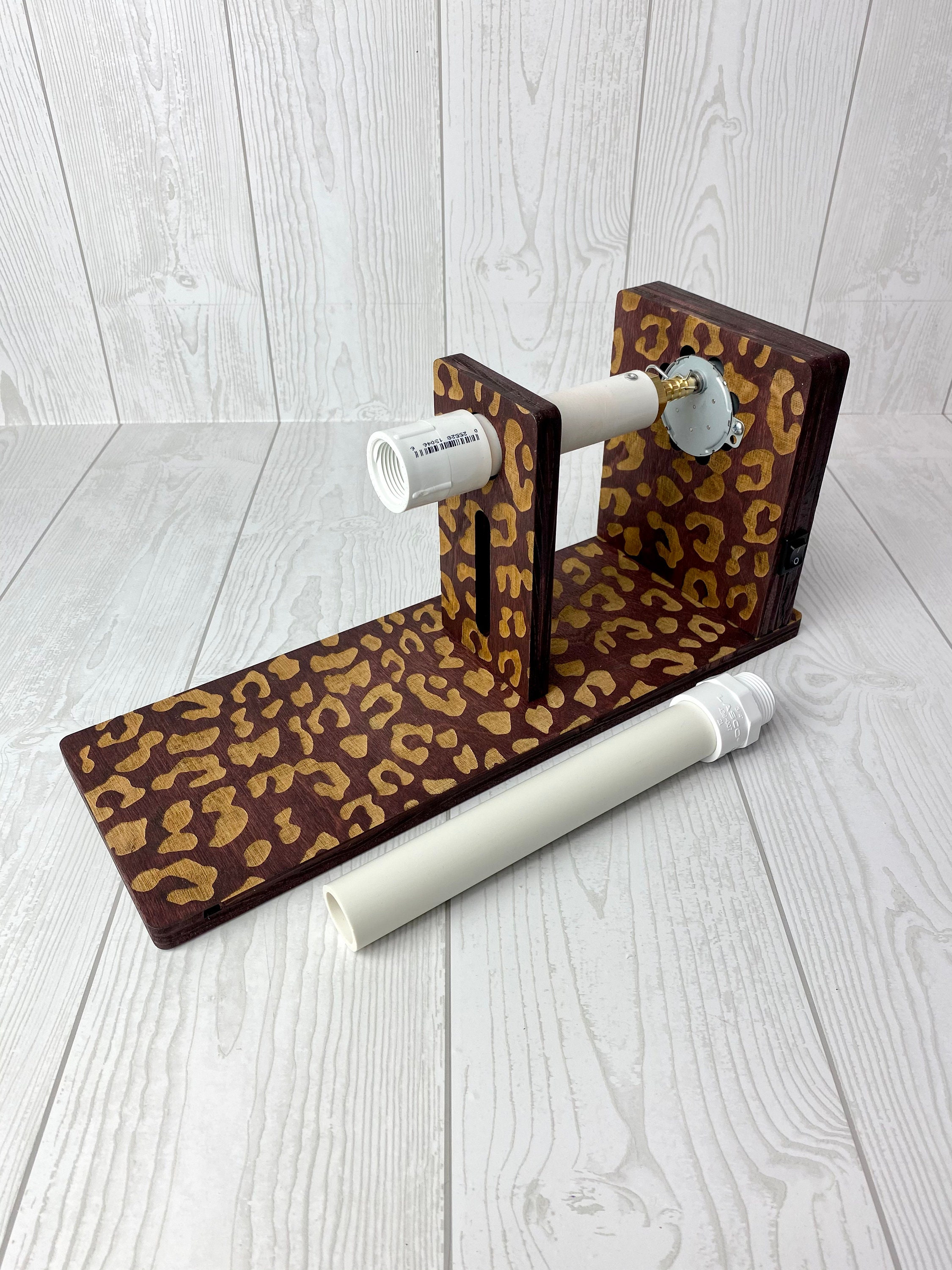 Black Cherry Leopard Single Cup Turner - Cuptisserie - One Cup Turner ...