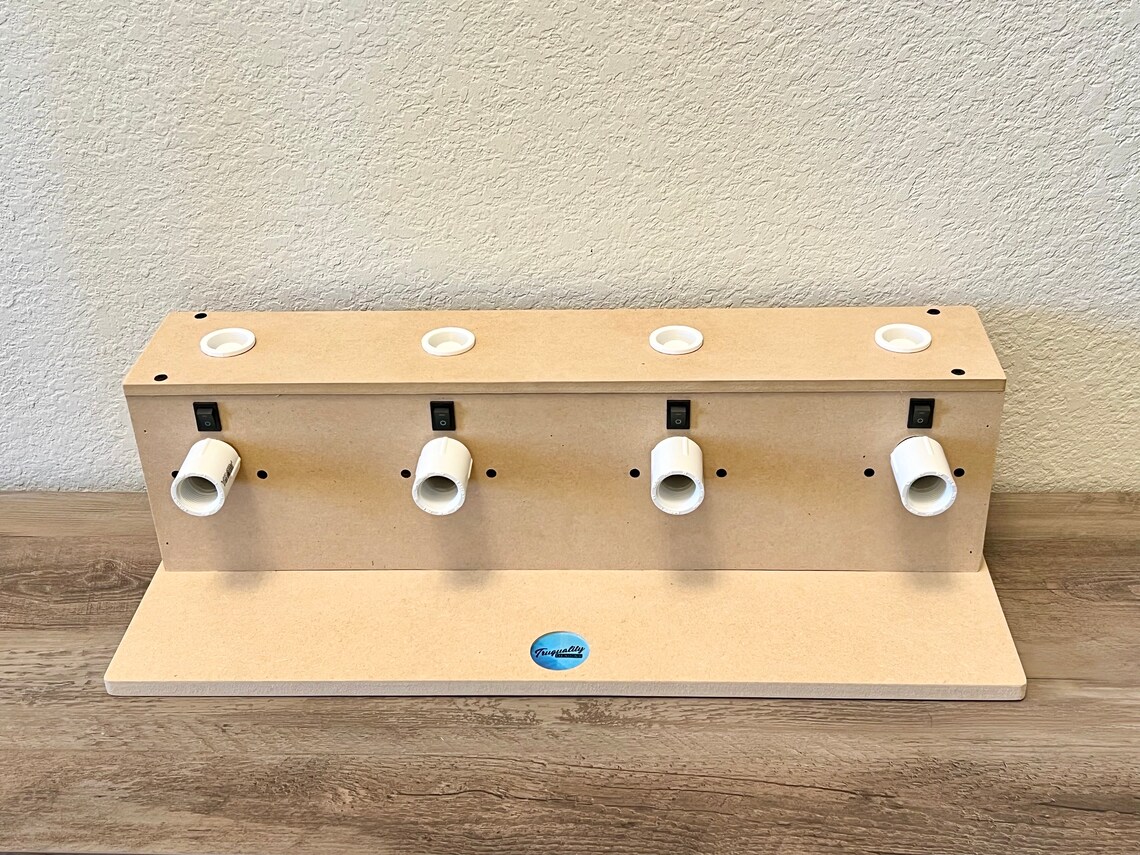 READY TO SHIP - Compact Four Cup Turner With Drying Rack - 2.5-3 Rpm ...