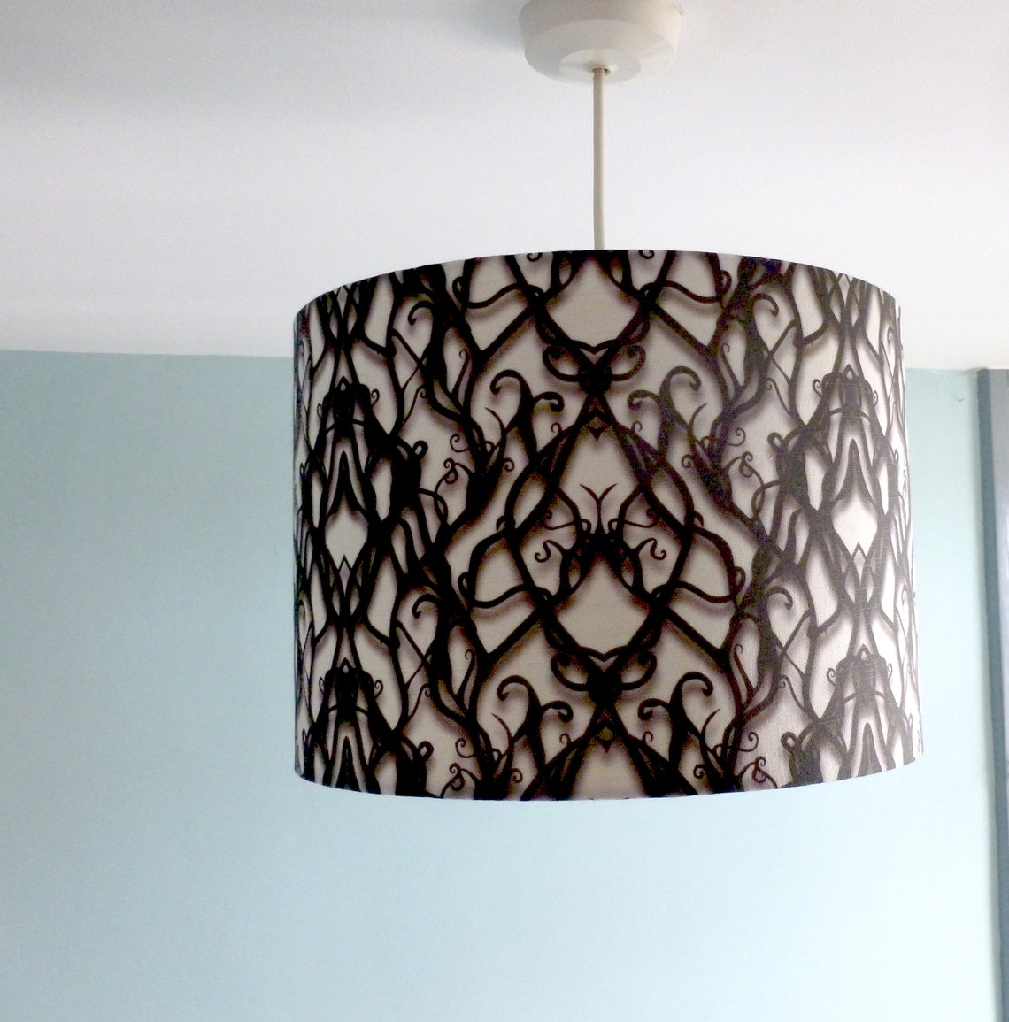 Large Gothic Light Shade 40cm, Victorian Gothic Home Decor Vines ...