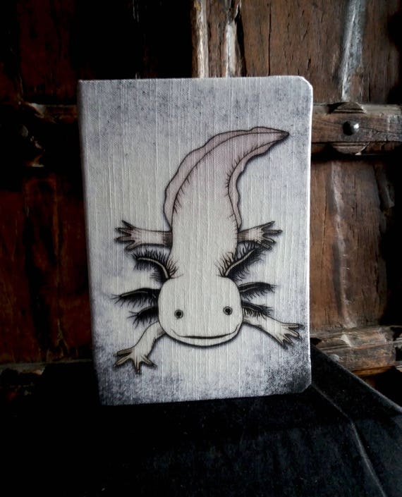 Axolotl A5 Cute Notebook Lined Pages Hardbacked Journal | Etsy