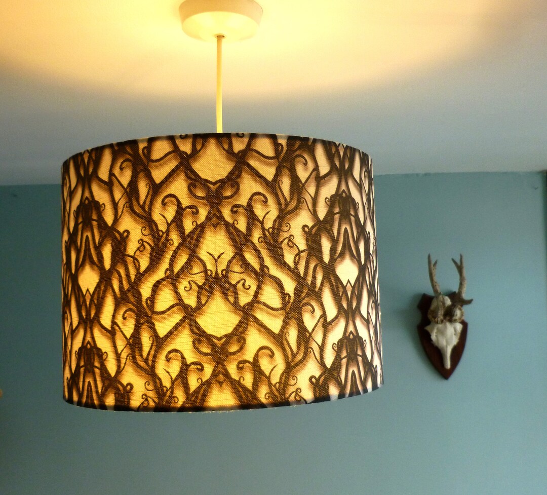 Large Gothic Light Shade 40cm, Victorian Gothic Home Decor Vines ...