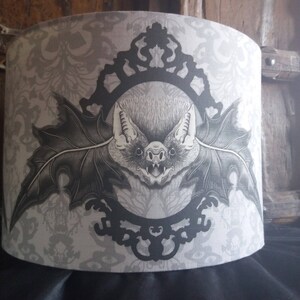 Victorian Gothic Bat Lamp Shade, Gothic Home Decor 25cm Light Shade - Etsy