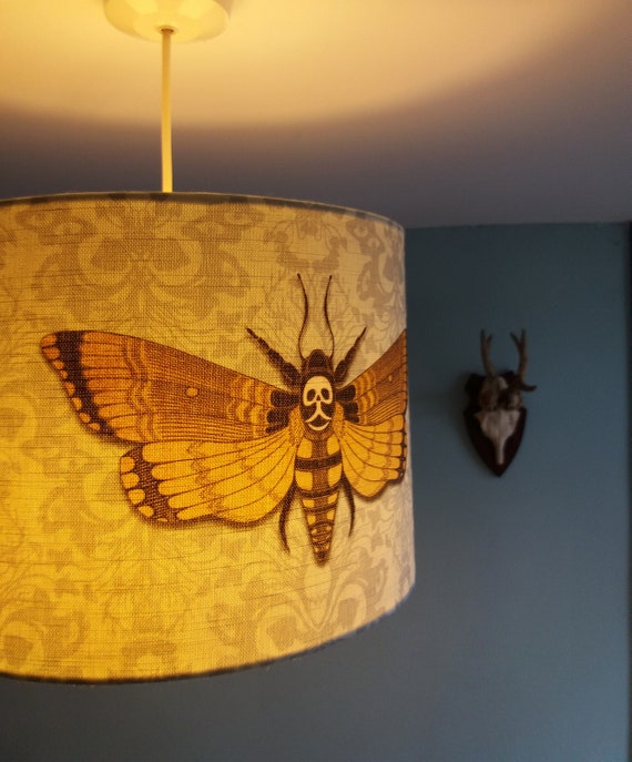 Home & Living Lamp Shades Gothic lightshade macabre lampshade Deaths ...