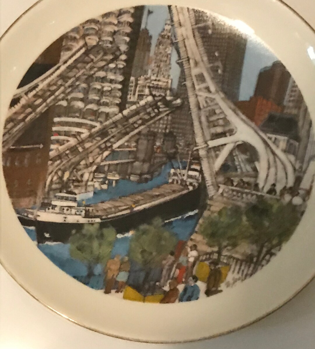 Limited Edition Collectable CHICAGO Plate - Etsy