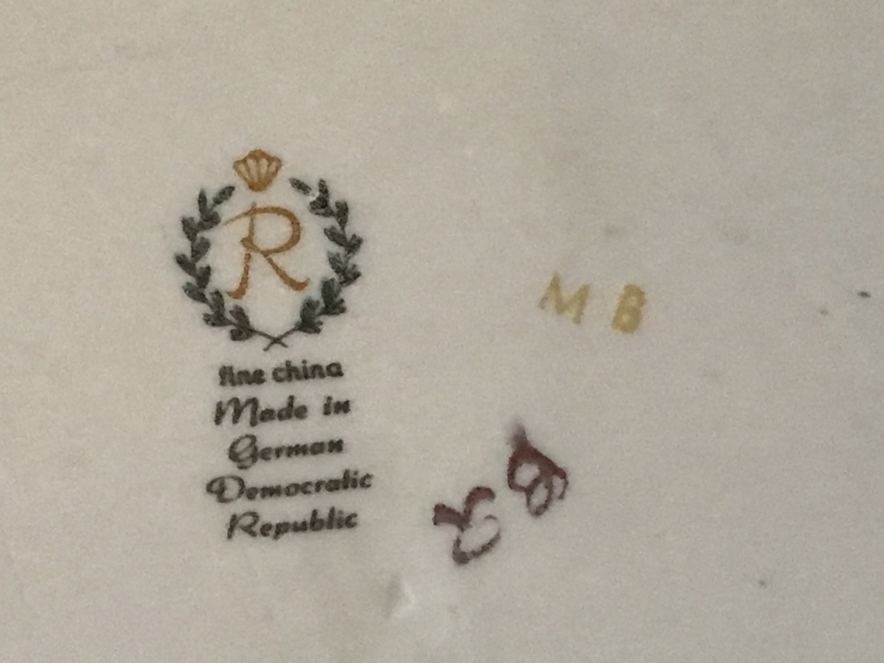 Vintage REICHENBACH Porcelain Tray. Made in German Democratic - Etsy