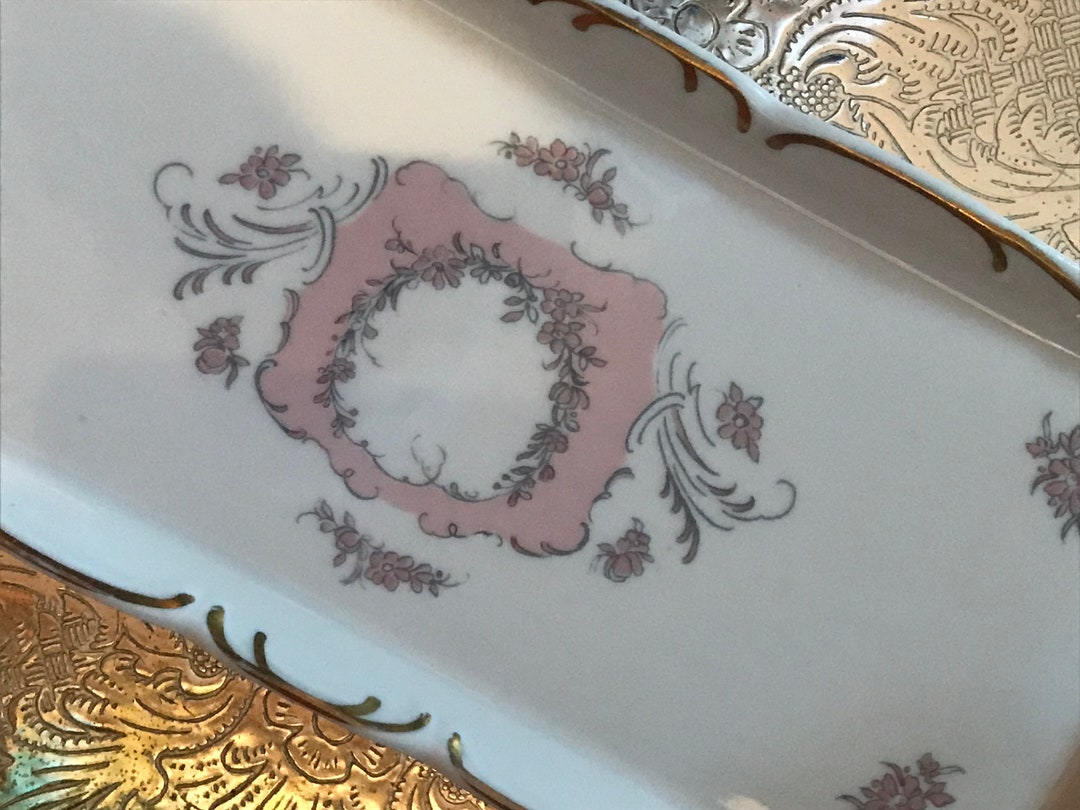 Vintage REICHENBACH Porcelain Tray. Made in German Democratic Republic ...
