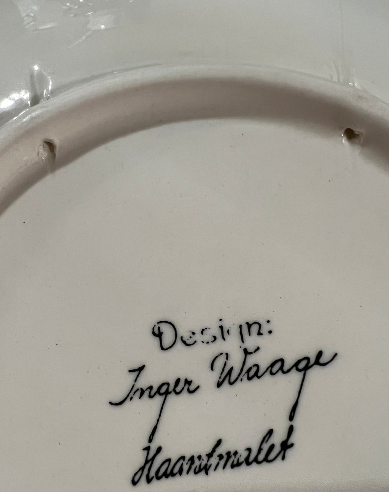 Vintage Denmark Plate, Made by Stavanger Flint ( Norway) in the 60s ...