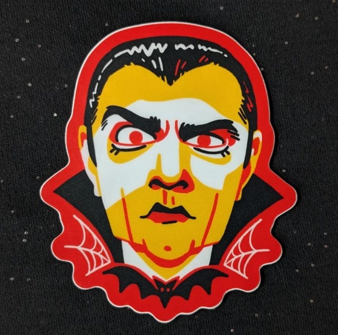 Dracula Sticker | Waterproof Matte - Etsy