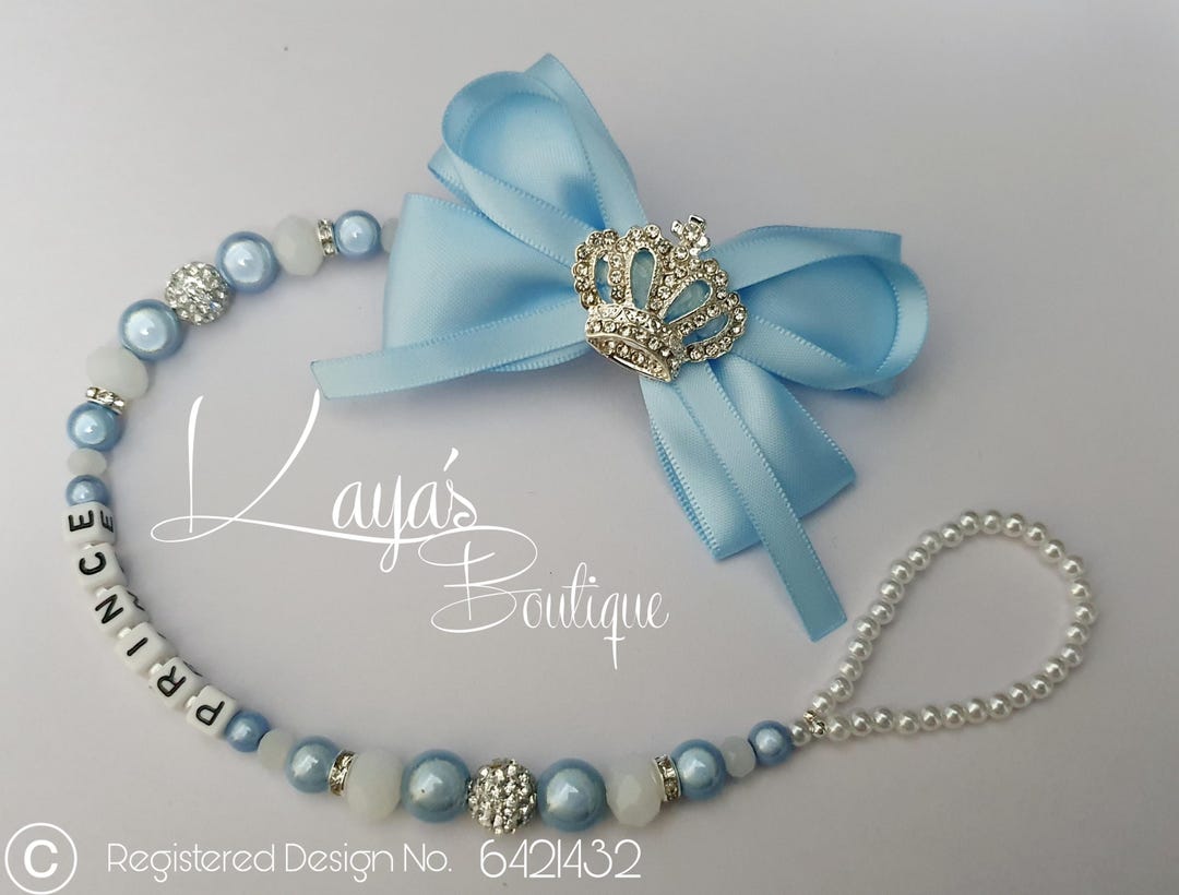 REBORN KEEPSAKE* Bling *rhinestone Crown*- Bow Luxury Romany Pearl ...