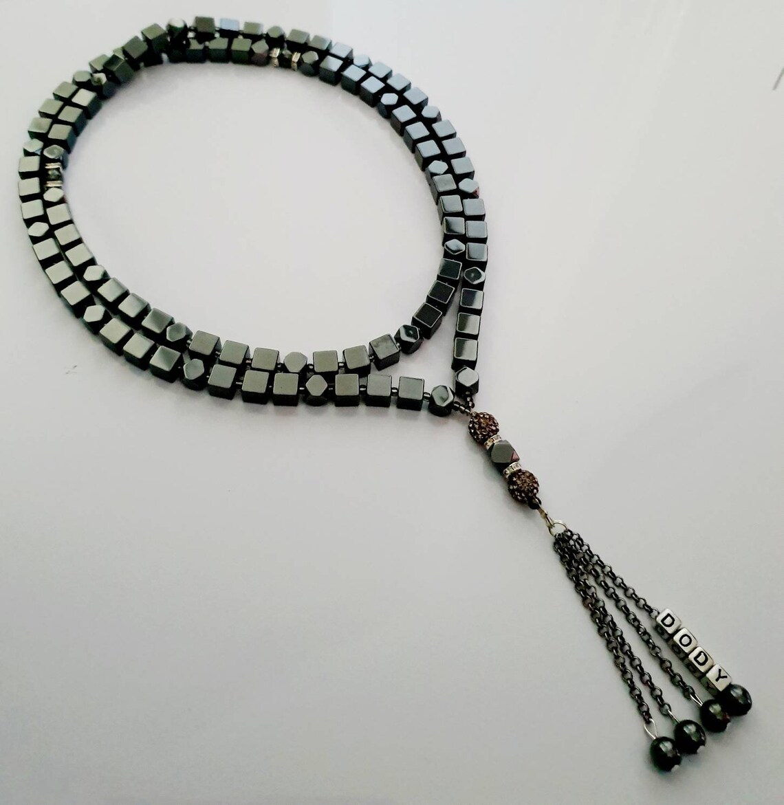 Luxury 100 Bead Tasbeeh Tasbih Premium Hematite Cube | Etsy