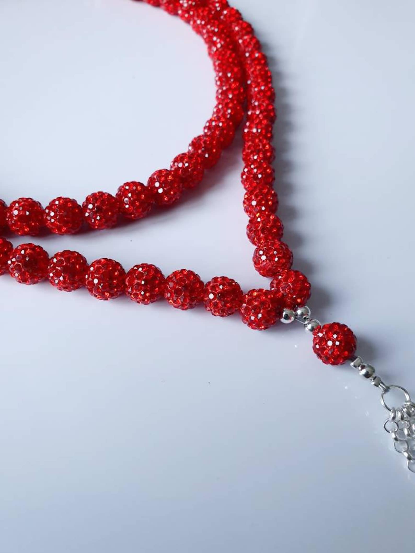 Luxury 100 Bead Tasbeeh Tasbih Premium Shamballa Personalised Islamic ...