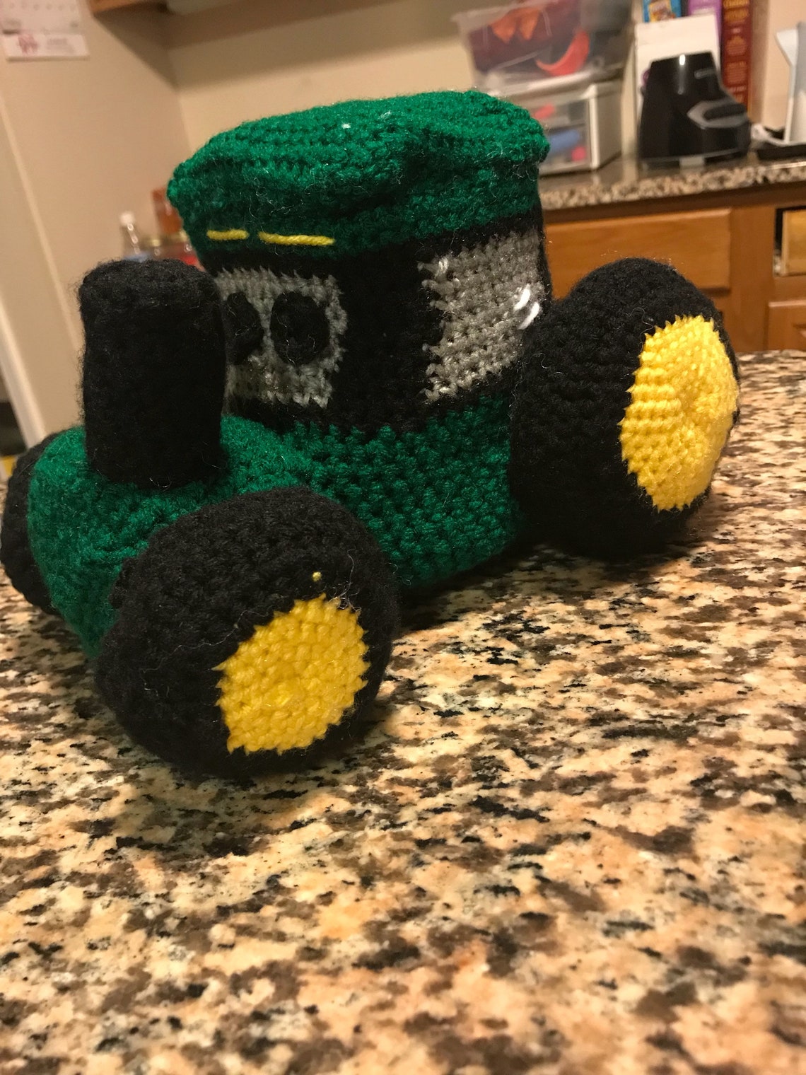 Crochet Tractor - Etsy