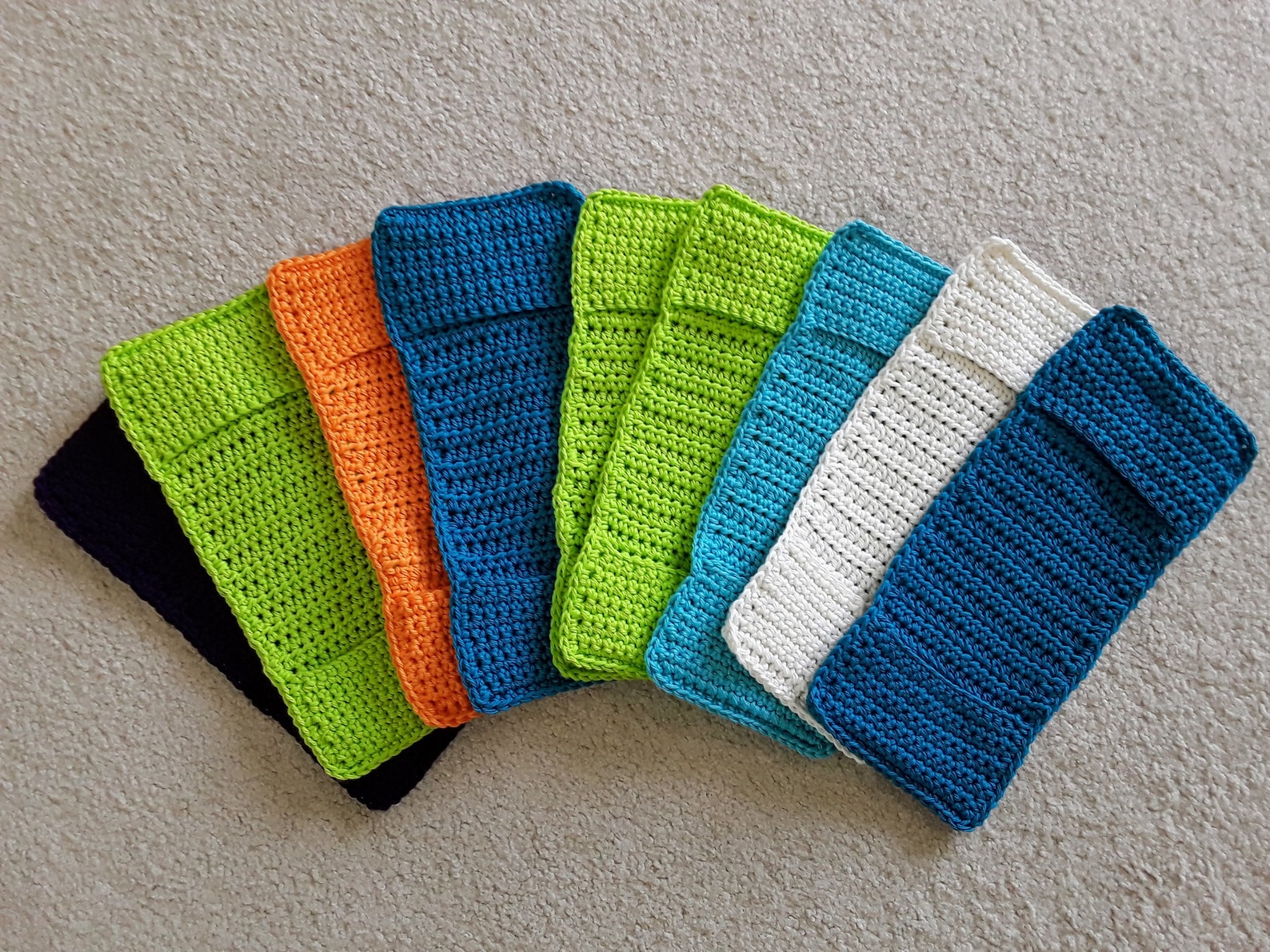 Reuseable Crochet Dust Mop Cover 9pack - Etsy