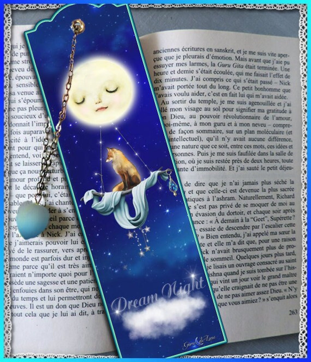 Laminated Bookmarks dream Night, Small Gift, Cheap Gift - Etsy