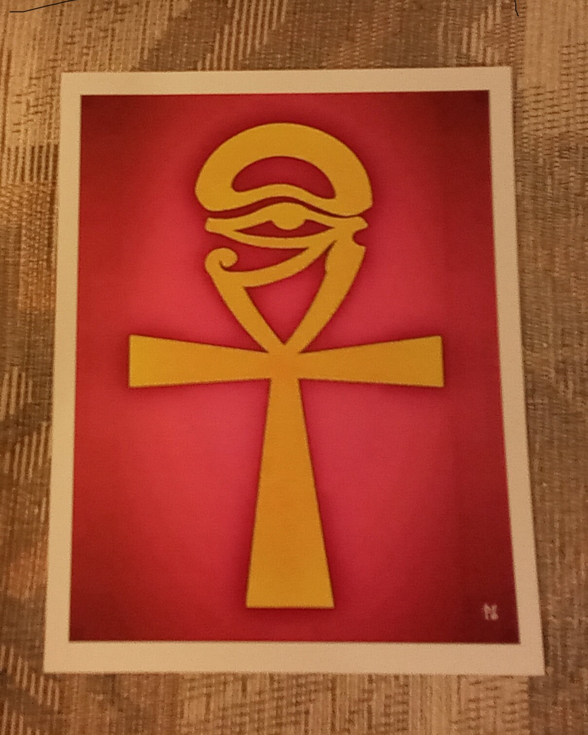 Ancient Egyptian Wisdom Symbol Fine Art Print fine Art, phil Gennuso ...