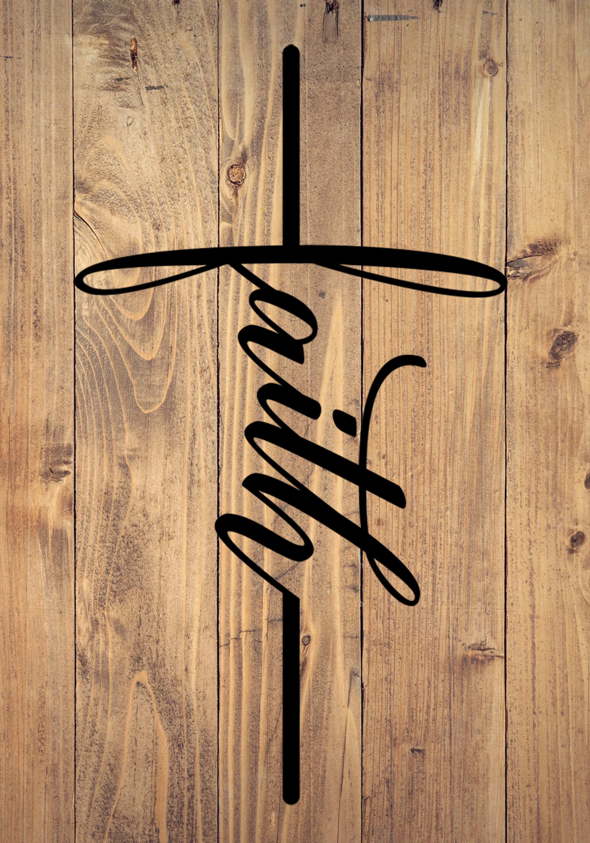 Cruz de fe svg png religioso svg svg cruz letras de | Etsy