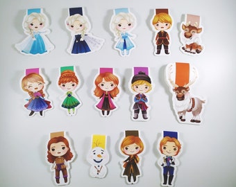 Frozen Bookmarks | Etsy