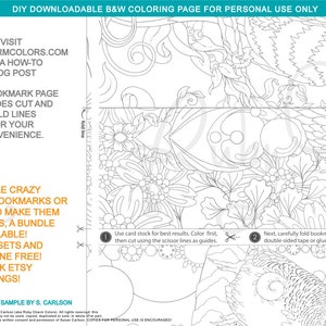 DIY Printable Bookmarks Birds: Parrot, Parakeet, Love Bird, Budgies ...