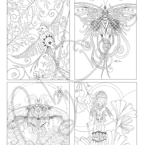 Printable PDF COLORING BOOK: Downloadable Coloring Pages, Colouring ...
