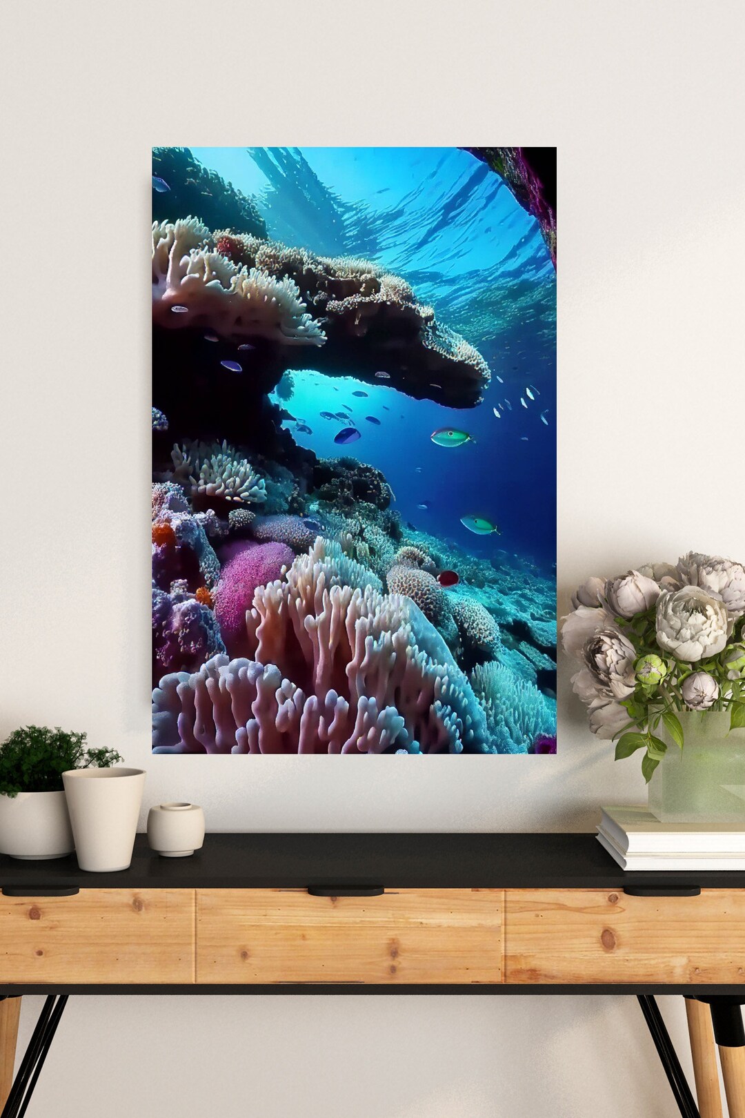 Coral Reef Printable Wall Art Digital Down Load Instant Download ...