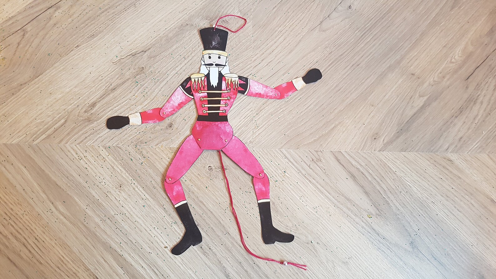 Christmas Craft Jumping Jack Puppet Kit - Etsy