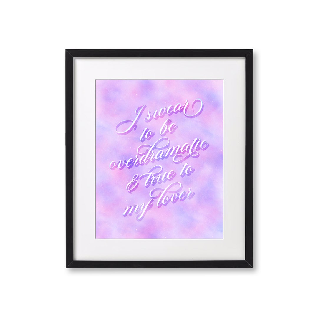 Lover i Swear to Be Overdramatic and True to My Lover Lover Taylor ...