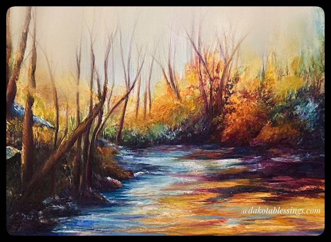 Fine Art Landscape Art Autumn Artwork Wall Decor Framed Art Fine Art ...