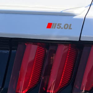 5.0L Badge Decal Sticker Vinyl Emblem Ford Muscle F150 250 | Etsy