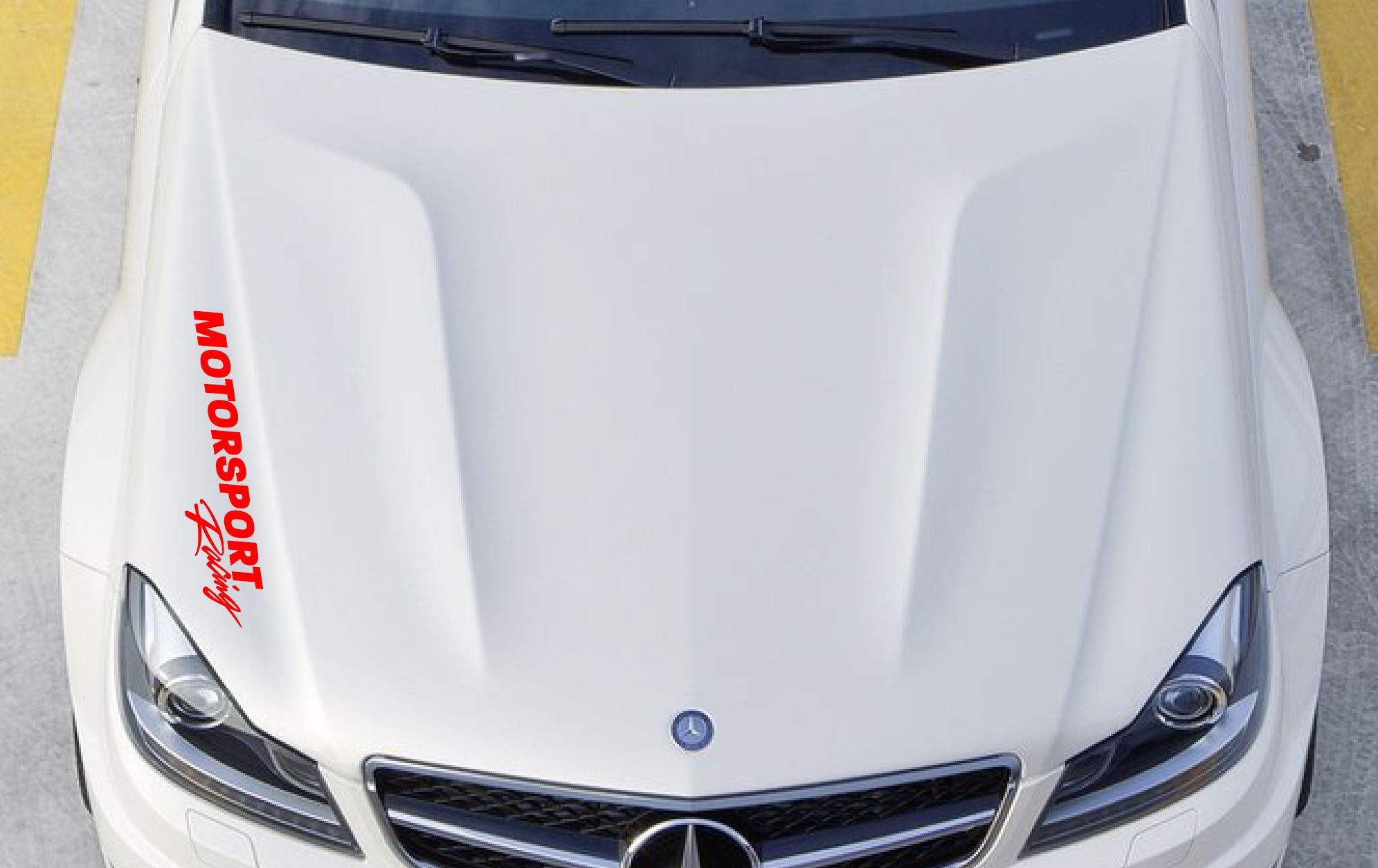 MOTORSPORT Racing Decal Hood Stickers Vinyl Decals Sport Car - Etsy UK