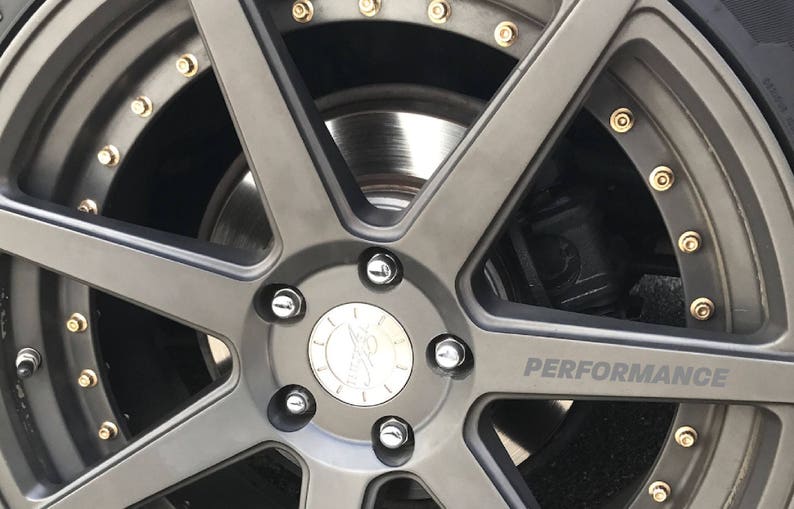 Performance Wheel Kit Vinyl Decal Racing Motorsport Sticker - Etsy