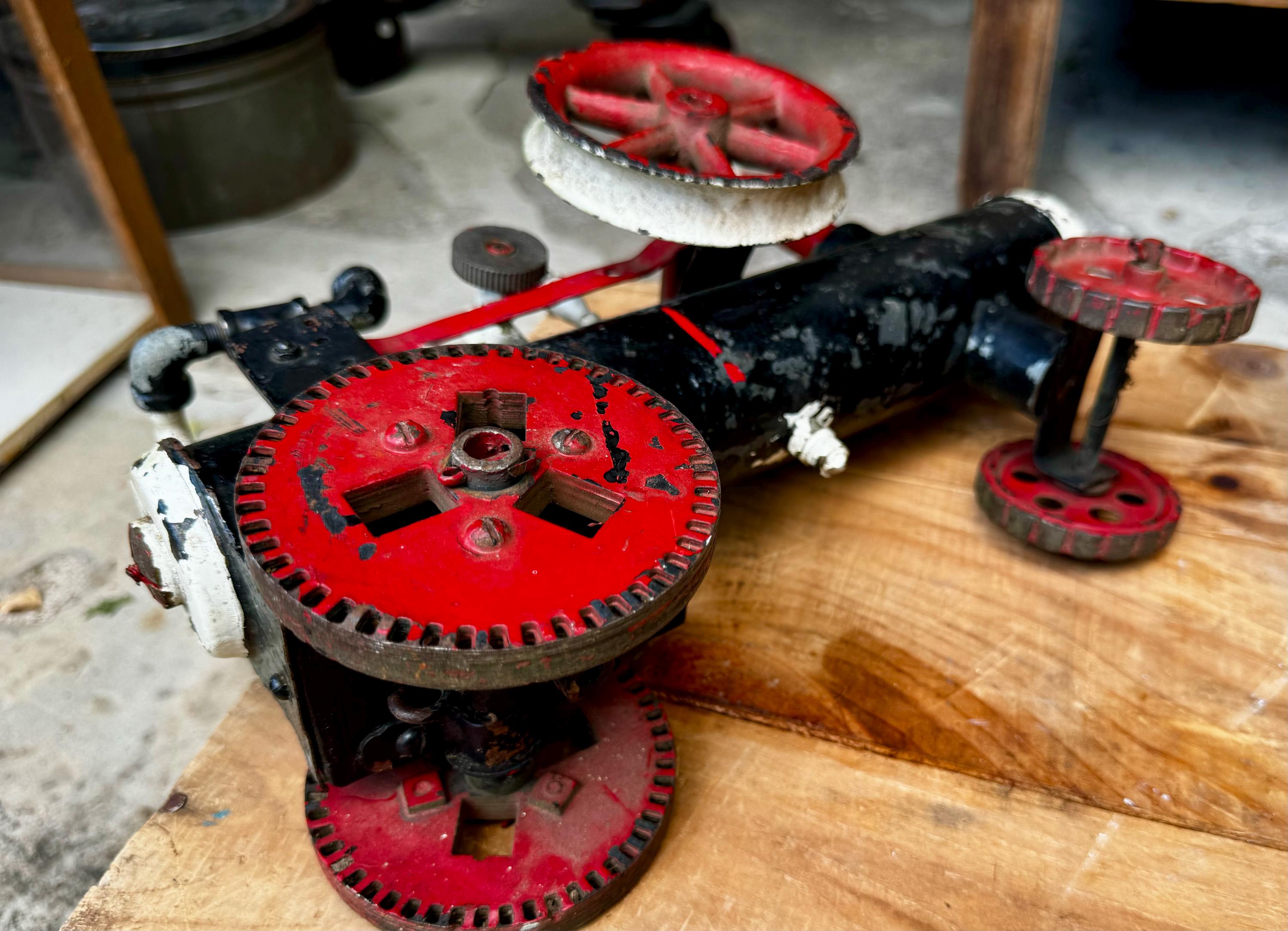Antique Steam Tractor Model Folk Art - Etsy