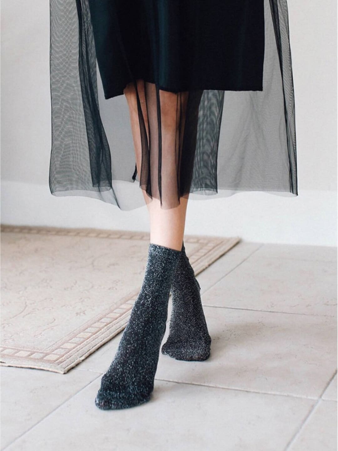 Sparkling Socks, Shiny Socks, Socks, Stretchy Socks, Sparkling Sock ...