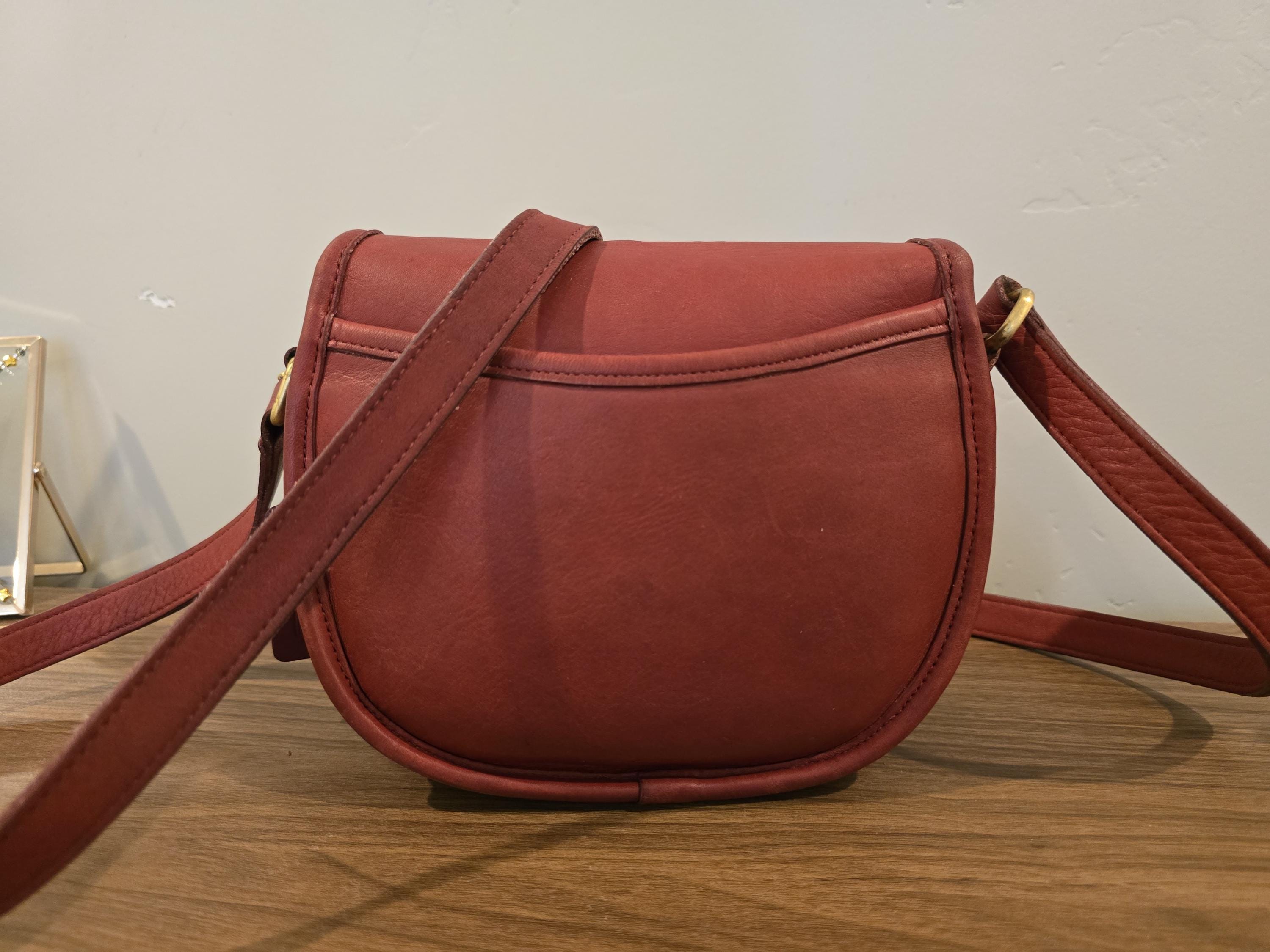 Vintage Coach Watson Bag 9981 Red - Etsy