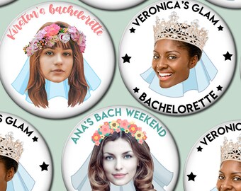 Bridal Party Buttons | Etsy