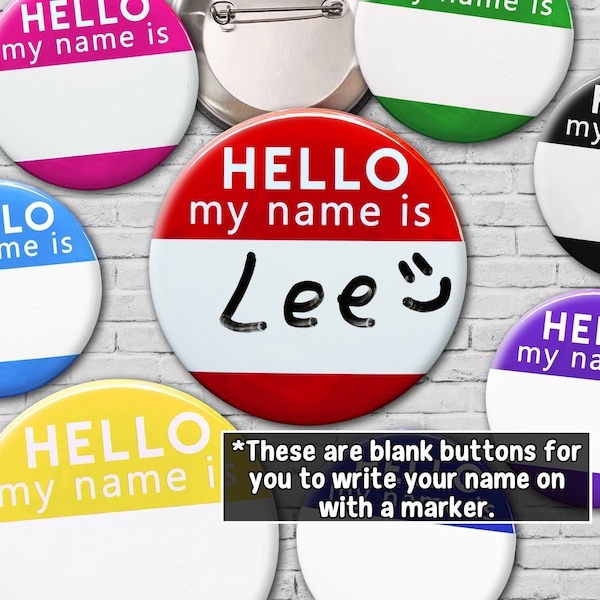Use Name Tag - Etsy