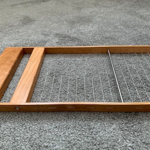 Handmade Cherry Wood Curd Cutter: 1/2" Cut - Stainless Steel Wires - Etsy